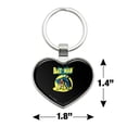 Batman Vintage Cover Keychain Heart Love Metal Key Chain Ring - Walmart.com