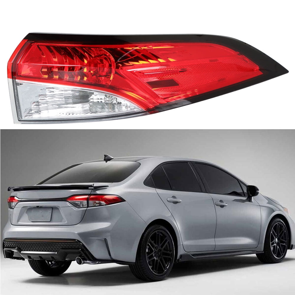 Passenger Side Outer Tail Light Replacement for 2020-2021 Toyota ...