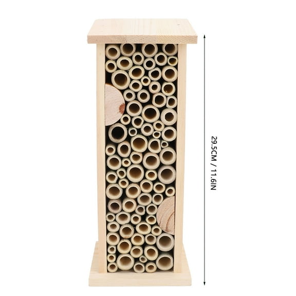 JCs Wildlife Tall Insect Hotel - Great for housing Mason Bees, Leaf ...