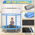 60" Trampoline for with Enclosure Net, 500lbs Capacity Trampolines ...