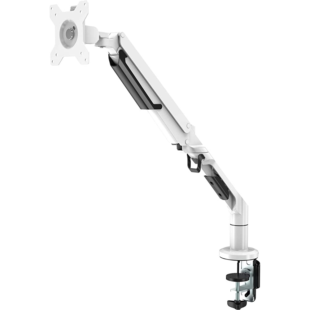 Vision VFM DA Desk Mount Adjustable Arm for LCD Display 10"x34" White ...