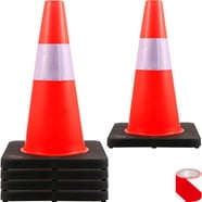 ViewBrite Collapsible LED Light up Traffic Cone, Bright Reflective ...