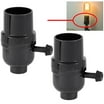 1pc 2 Terminal Turn Knob Lamp Socket Interior Wiring Bottom Light Bulb ...