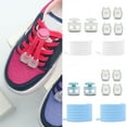 Adjustable Elastic Shoe Laces with Cord Lock Fasteners 3mmX100cm ...