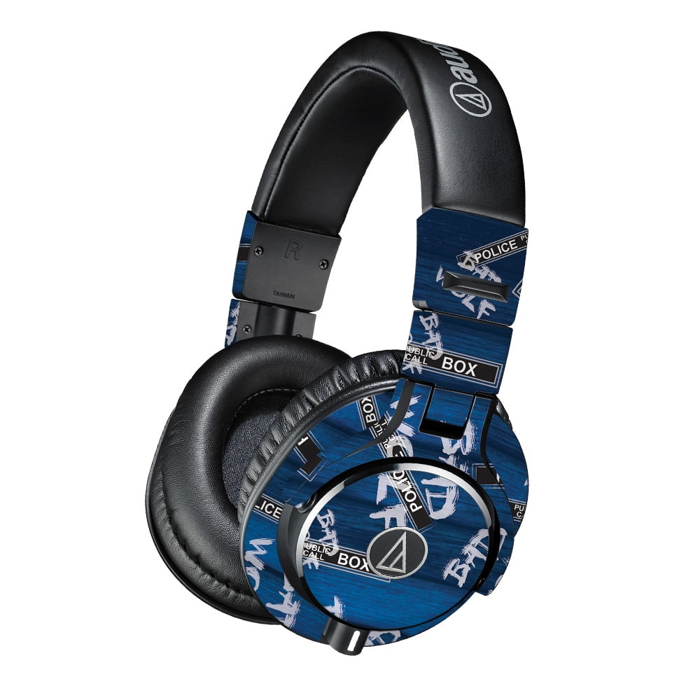 Skin Decal Wrap Compatible With Audio-Technica ATH-M40x Headphones ...