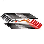 Warrior Pro Mini Metal Hockey Goal Combo Set - 30" Net, 2 Mini Player ...