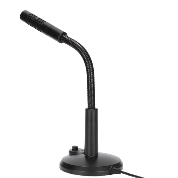 Micrófono De Computadora USB, Micrófono De Escritorio Fácil De Usar ...