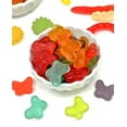 SweetGourmet Mini Assorted Fruit Gummy Butterflies Bulk Candy | 2 ...