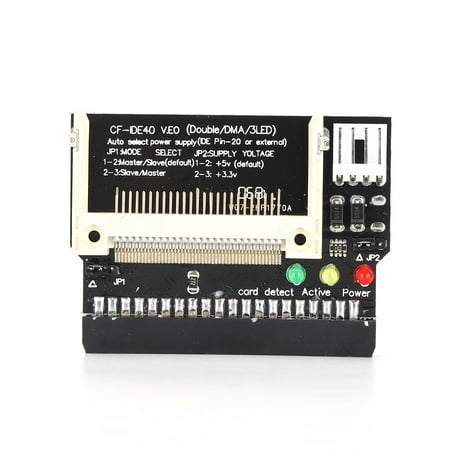 Cergrey CF To IDE Adapter 40pin Female Interface Hard Disk Drive Card ...