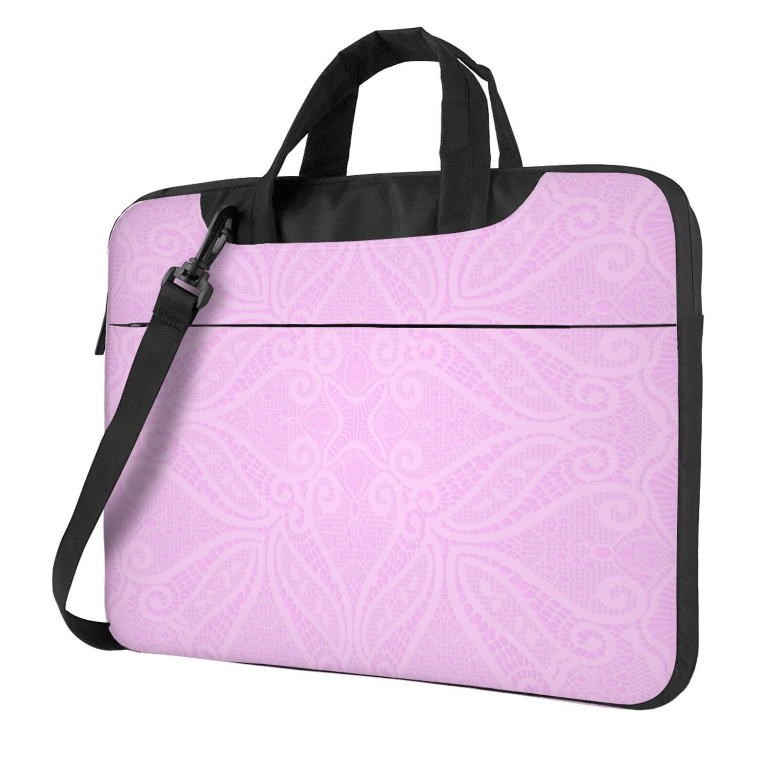 Pink Vintage Design Laptop Bag, 13 inch Laptop or Tablet, Business ...
