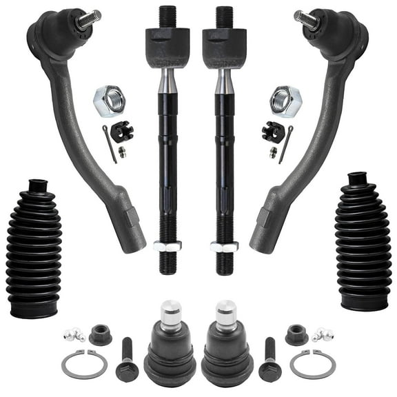 Detroit Axle - 4.0L Front End Suspension Kit 12pc for Ford 2002-2003 ...