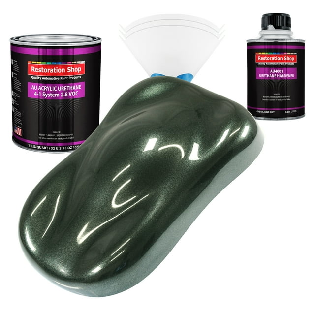 Restoration Shop Fathom Green Firemist Acrylic Urethane Auto Paint ...
