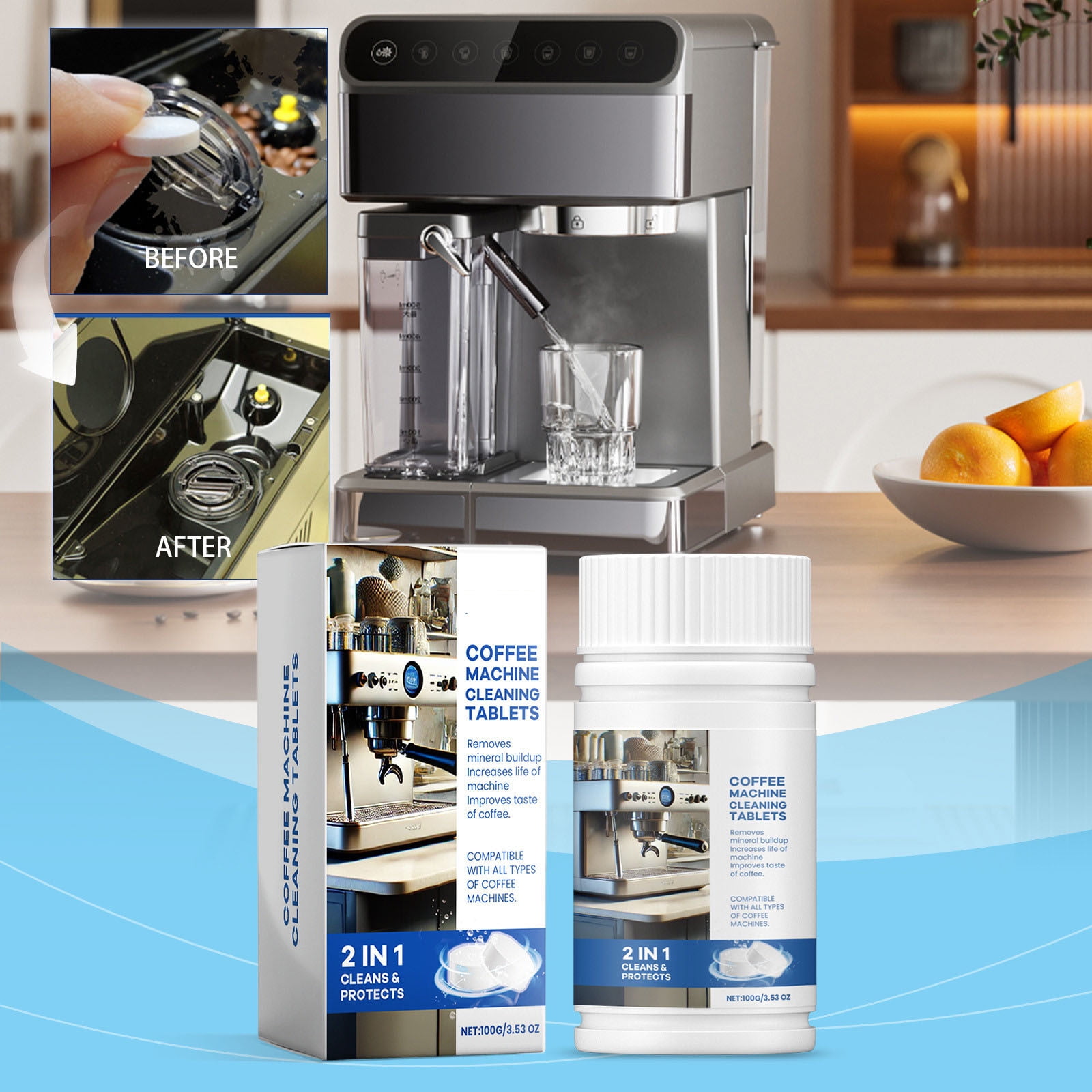 Click here for Blaxill Coffee Cleaning Tablets Deep Clean For Fil... prices