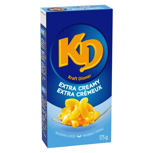 Kraft Dinner Extra Creamy Macaroni & Cheese, 175g - Walmart.ca