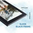 Foryoubyyu 18 Pack 5x7 Picture Frames Set Black Wall Mount and Tabletop ...