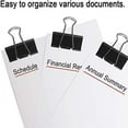 Heavy Duty XL Extra Large Binder Clips, 2 inch Jumbo, 24 Pack, Big ...