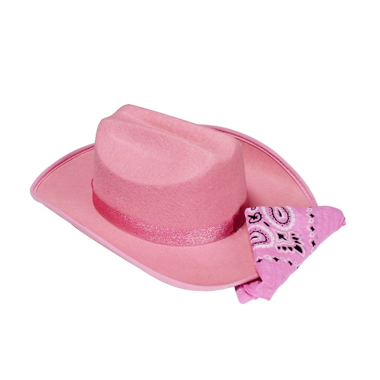 Pink cowboy hat party city store