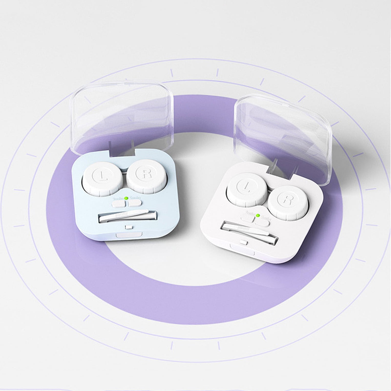 Bigstone Contact Lenses Cleaner Ultrasonic Removing Dust Portable ...