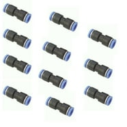 40 Pieces Straight Push Connectors, Push To Connect Fittings Quick ...