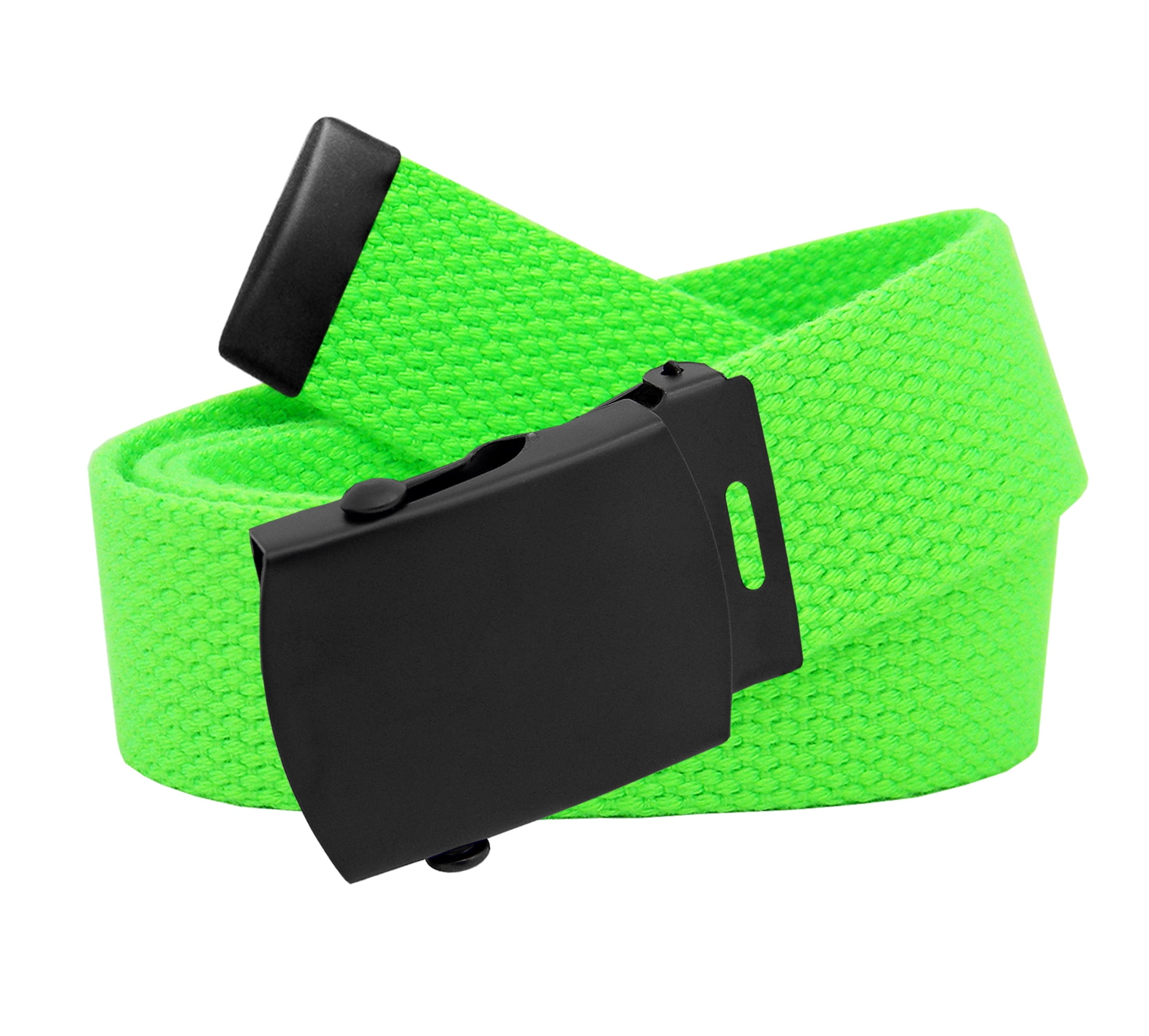 Boys School Uniform Black Slider Military Belt Buckle with Canvas Web ...