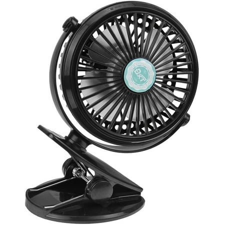 USB Fan Mini Desktop Ventilator Portable Silent Bedside Clip Fan ...
