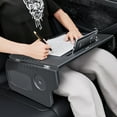Portable ABS Car Tray Table For Laptop, Steering Wheel Food Snack Tray ...