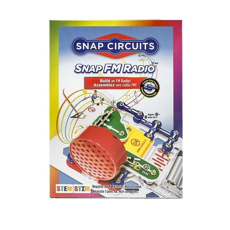 Snap Circuits® Science STEM Electronics SNAP FM RADIO (SCP12FR) 4 ...