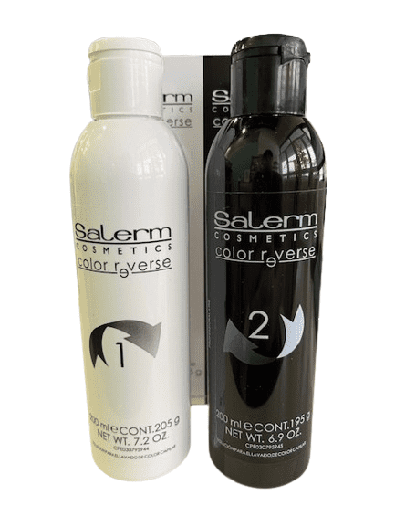Kit eliminador de color Salerm Color Reverse para el cabello | Bodega ...