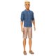 Barbie Ken Fashionistas Original Doll 7 Preppy Check - Walmart.com