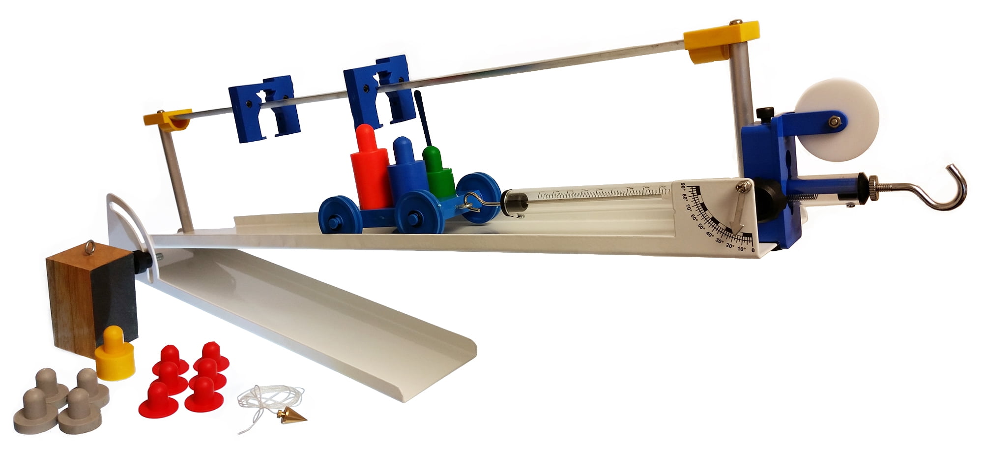 Incline Plane with Trolley and Weights by Go Science Crazy - Walmart.com