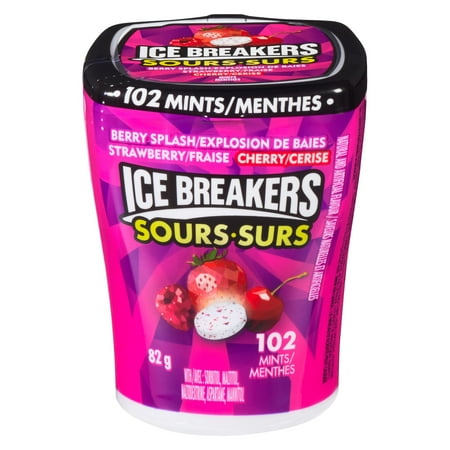ICE BREAKERS Sours Mints- Berry Splash Flavour | Walmart Canada