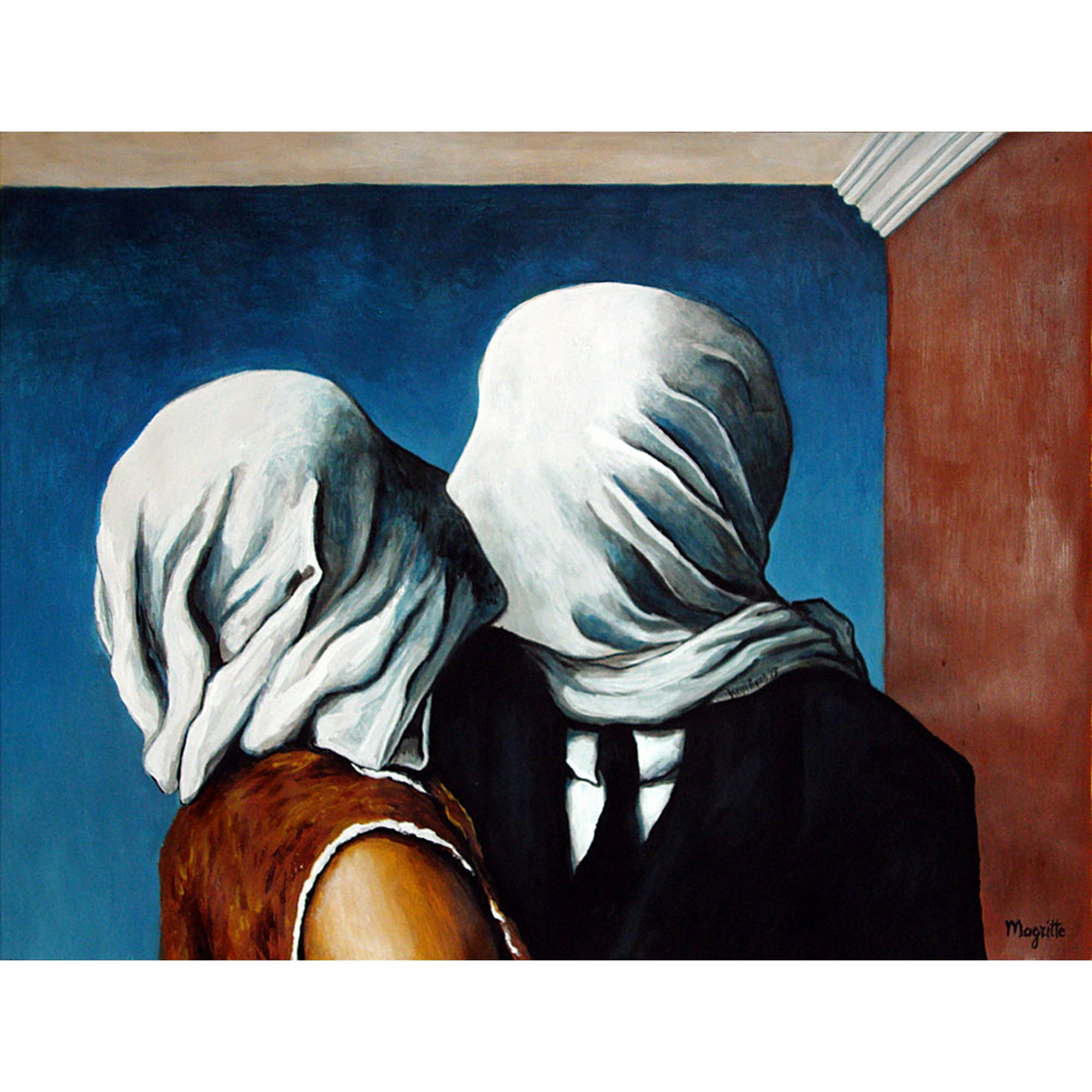 Rene Magritte The Lovers