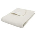 Lightweight All Weather Embossed Detail Cotton Baby Coverlet 36" x 48 ...