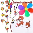 Garden Stakes Decorative Cartoon Windmill with Tail Attach to Garden ...