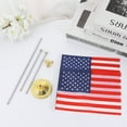 Gold Decor US Flag Desktop Flag Decor Britain Desktop Flag National Day ...