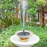 Yesfashion Mini Solar Floating Water Fountain for Garden Pool Pond ...