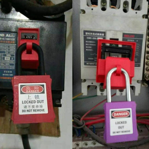 tredstone Stainless Steel Cable Safety Padlock Lockout Isolation Lock ...