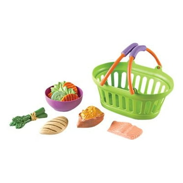 Learning Resources Healthy Dinner Play Food Basket - Walmart.com