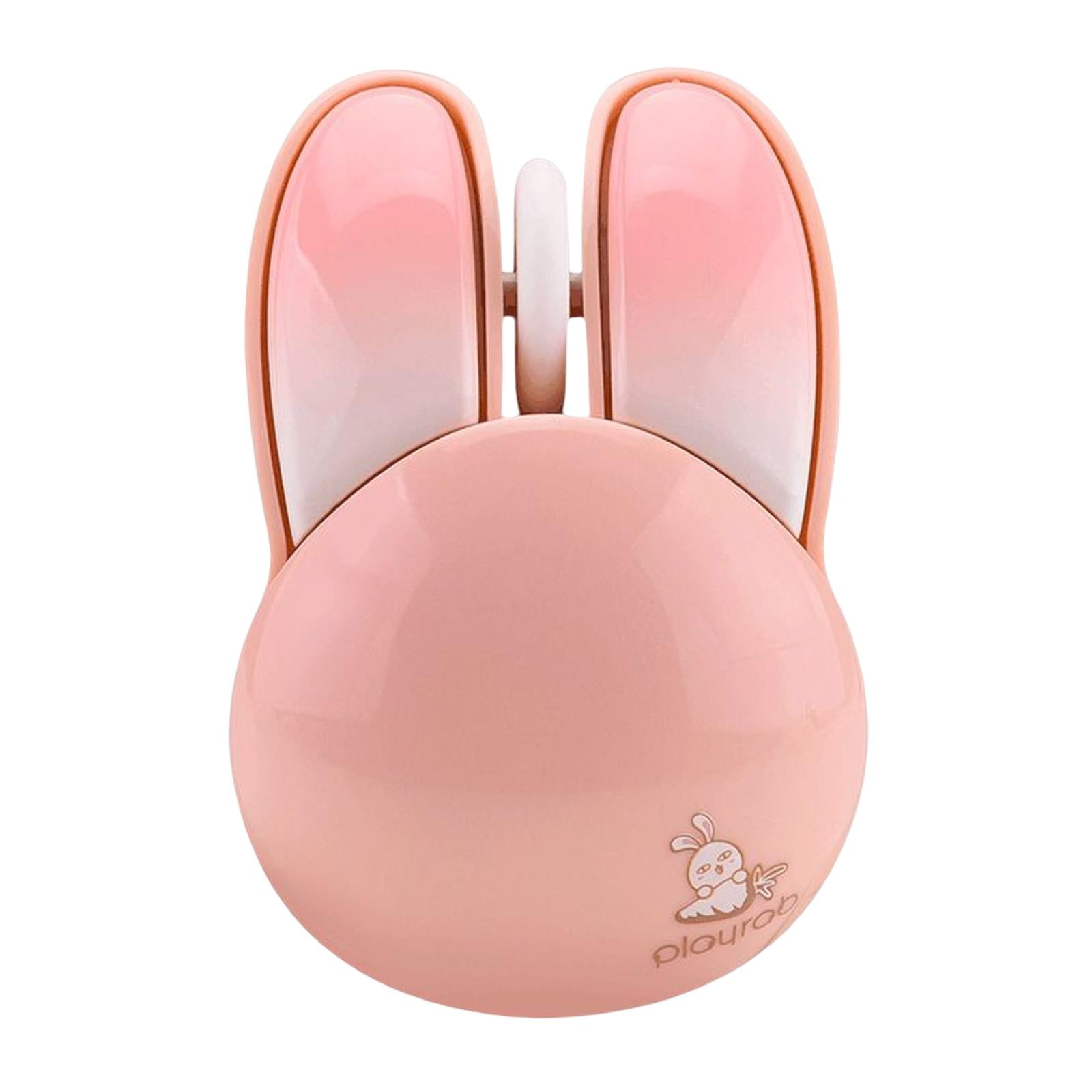 Ratón para juegos perfke conejo inalámbrico 1200 DPI ligero Rosa ...