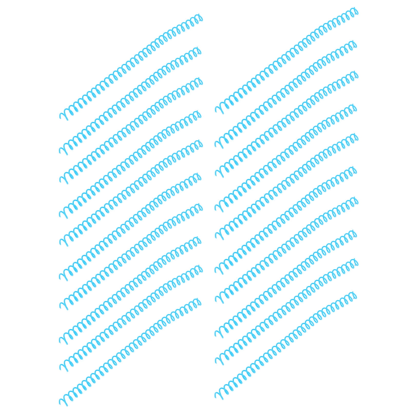 Spiral Binding Coils Spiral Binder Coil Color Binding Spirals Plastic ...