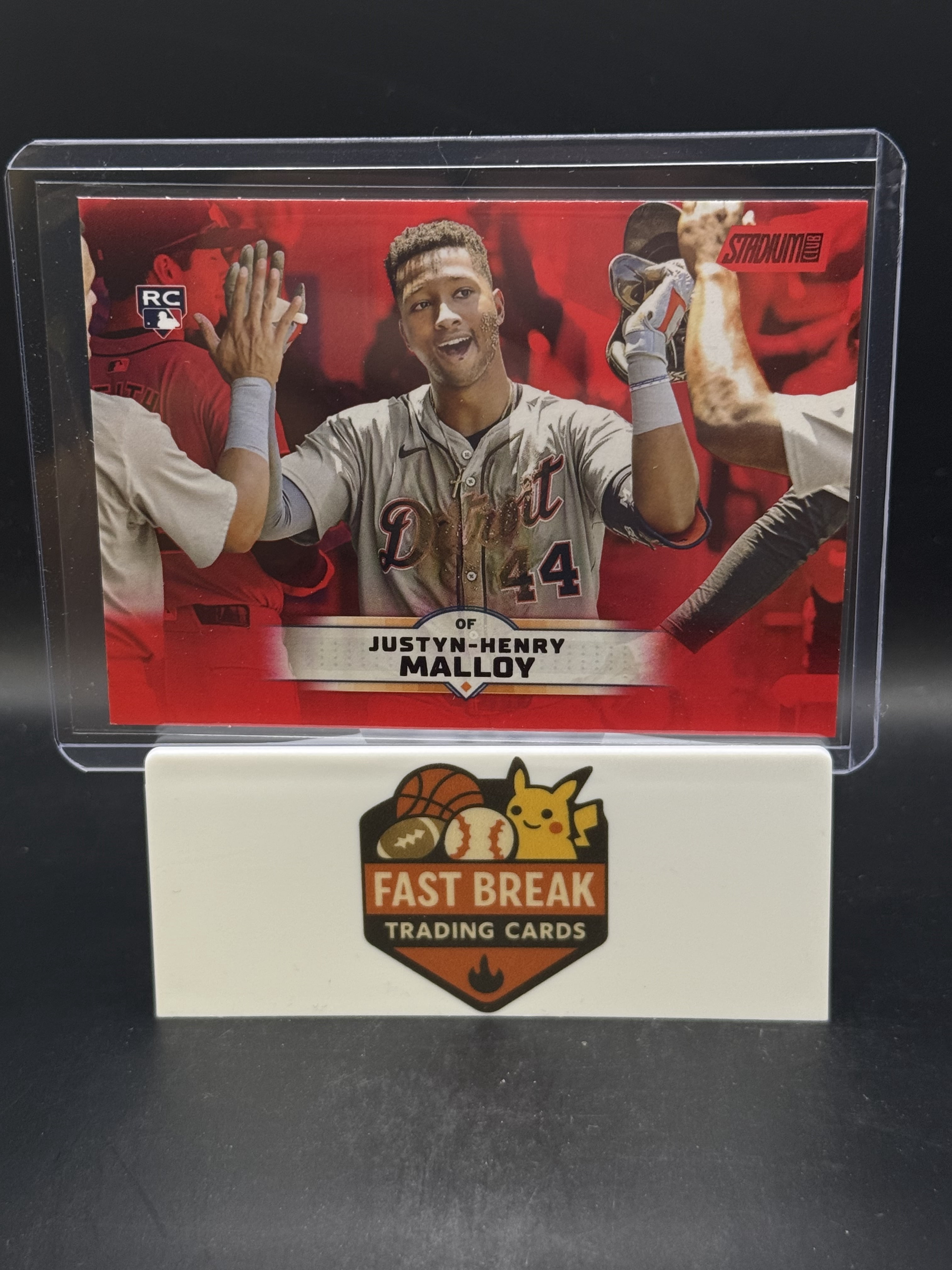 2024 Topps Stadium Club Justyn-Henry Malloy #64 Red RC - Walmart.com