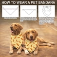 Cotton Dog's Kerchief Triangle Pet's Bandana Food for DIY 380x780mm ...
