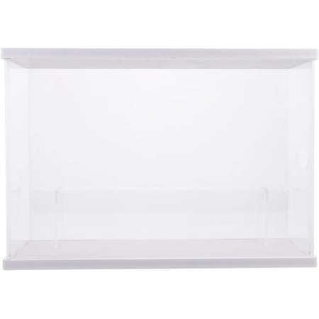 Clear Acrylic Display Cases Assemble Countertop Box Cube Organizer ...