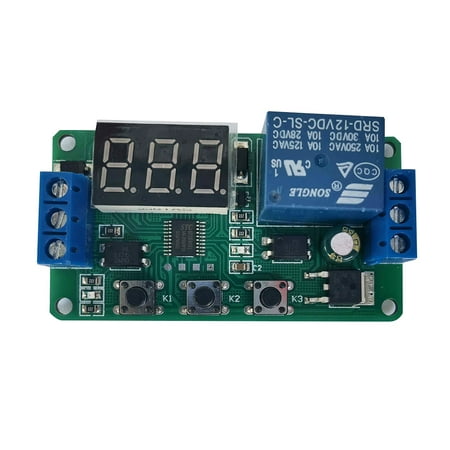 LED Display Automation Digital Delay Timer Control Switch Relay Module | Walmart Canada