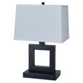 ORE International 8137S 22-Inch Satin Nickel Metal Table Lamp - Walmart.com