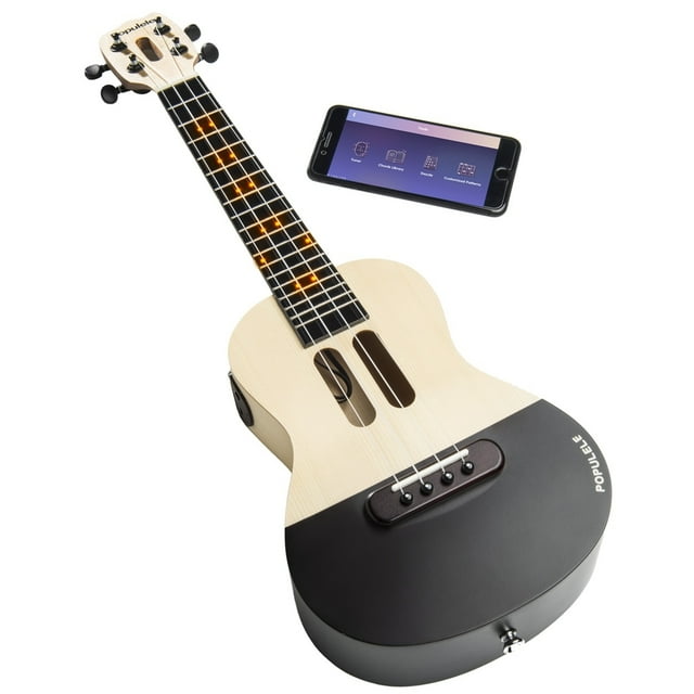 Populele - App-controlled smart ukulele - Walmart.com