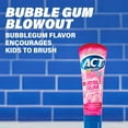ACT Kids Anticavity Fluoride Toothpaste, Bubble Gum Blowout, 4.6 oz ...