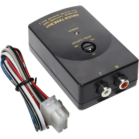 NuIth Car Radio Stereo High to Low Converter Wire Adapter 2-Channel ...