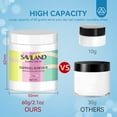 Saviland Clear Dip Powder, 60g Nail Dipping Powder for Glossy Finish ...