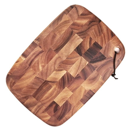 Rectangle Wood Cutting Board BBQ Cooking Serving Tray for Home ...